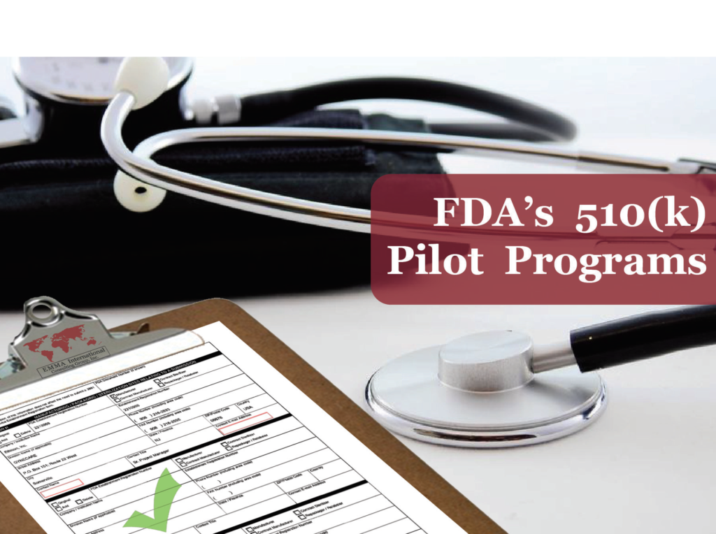 FDA’s 510(k) Pilot Programs - EMMA International