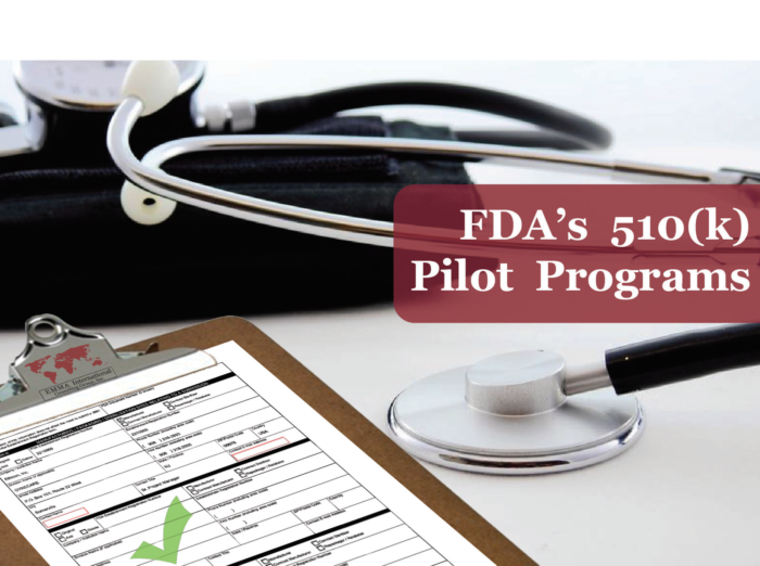 FDA’s 510(k) Pilot Programs - EMMA International